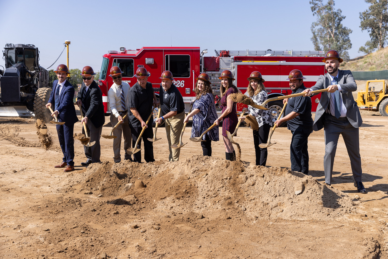 Fire Station 226 Ground Breaking Ceremony – Project & Facilities Management